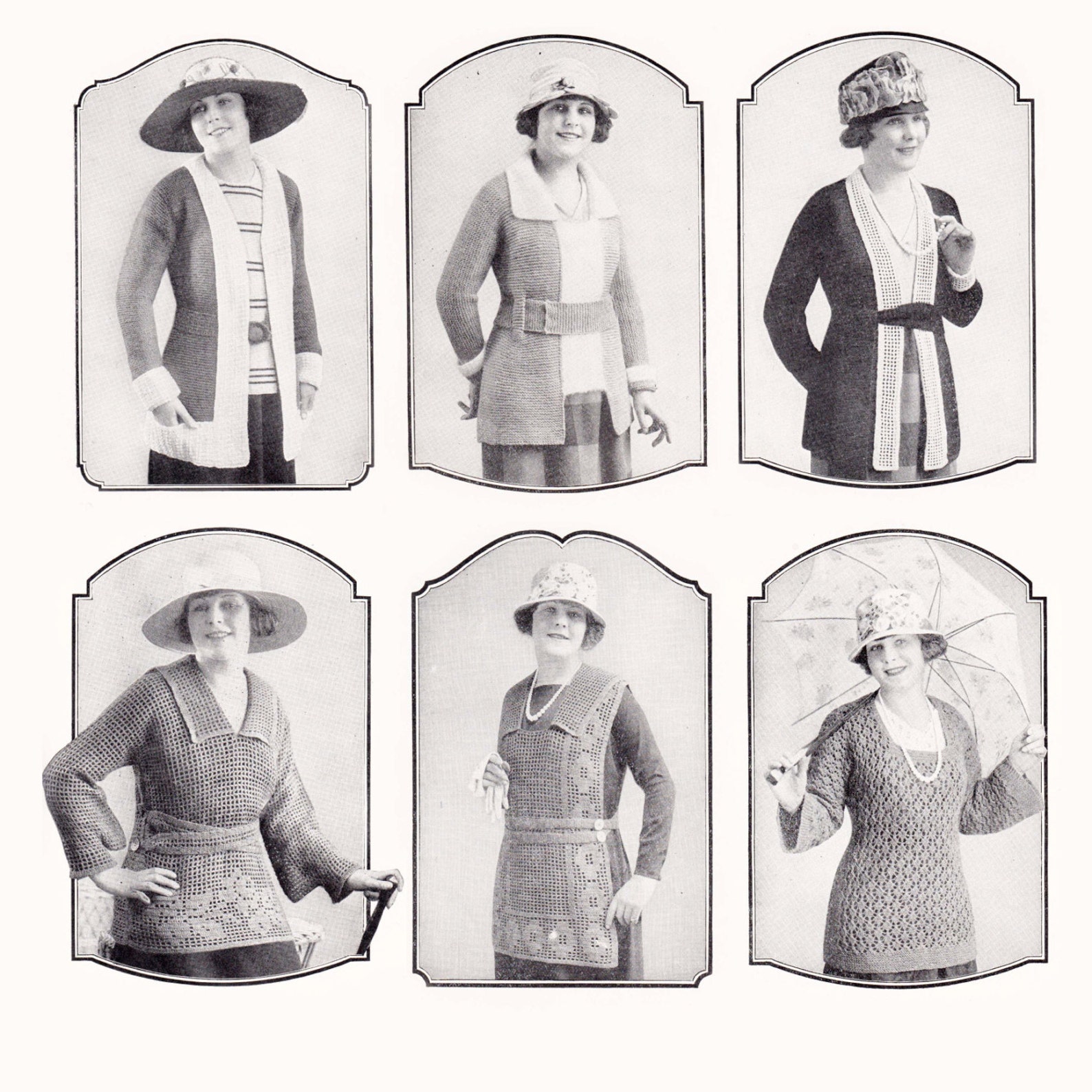 Vintage Knitting and Crochet Pattern Book Styles Volume 101 | Etsy