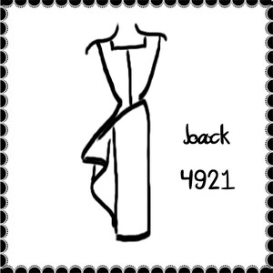 Vintage Sewing Pattern 1940s Cocktail Dress In Any Size Etsy