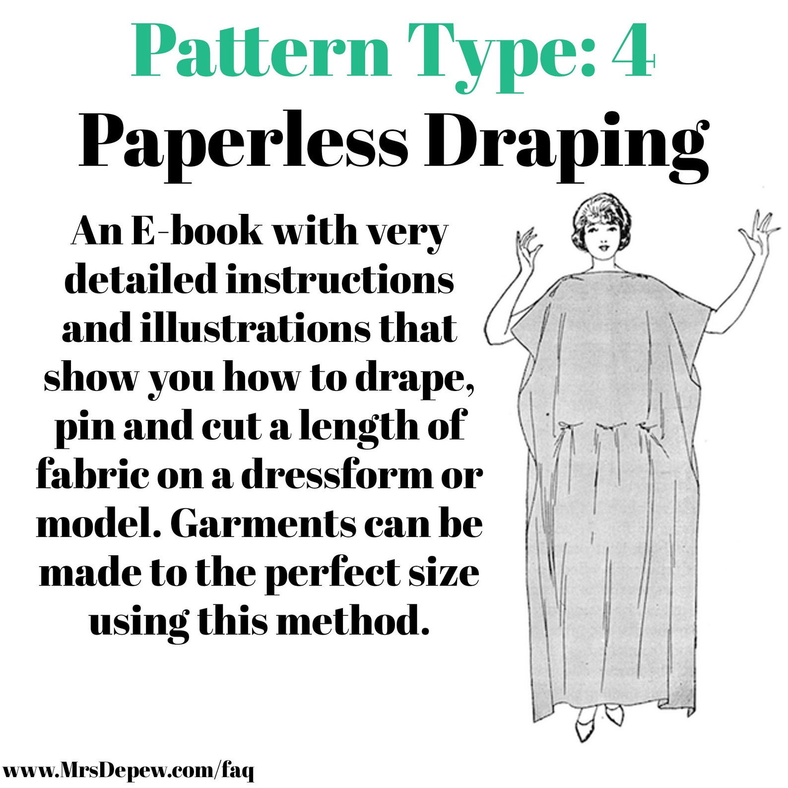 Vintage Sewing Pattern Instructions 1920's Flapper Easy - Etsy