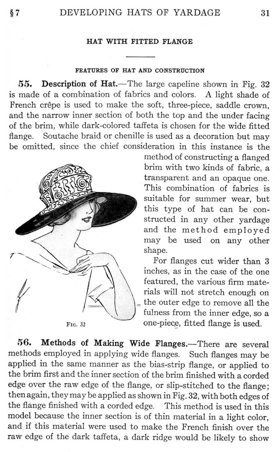 Vintage Millinery Book 1920's Developing Hats of Yardage - Etsy