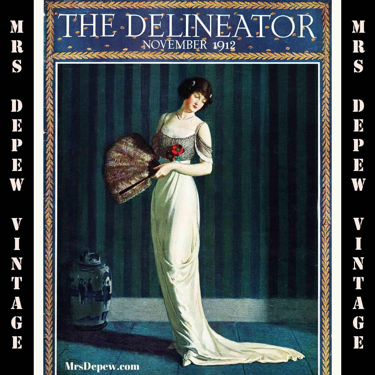 November 1912 Vintage Edwardian Delineator Magazine with | Etsy