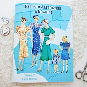 Pattern Grading and Alteration Edited by Anna Depew Vintage - Etsy