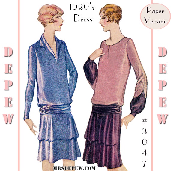 1920s Patterns - Vintage, Reproduction Sewing Patterns