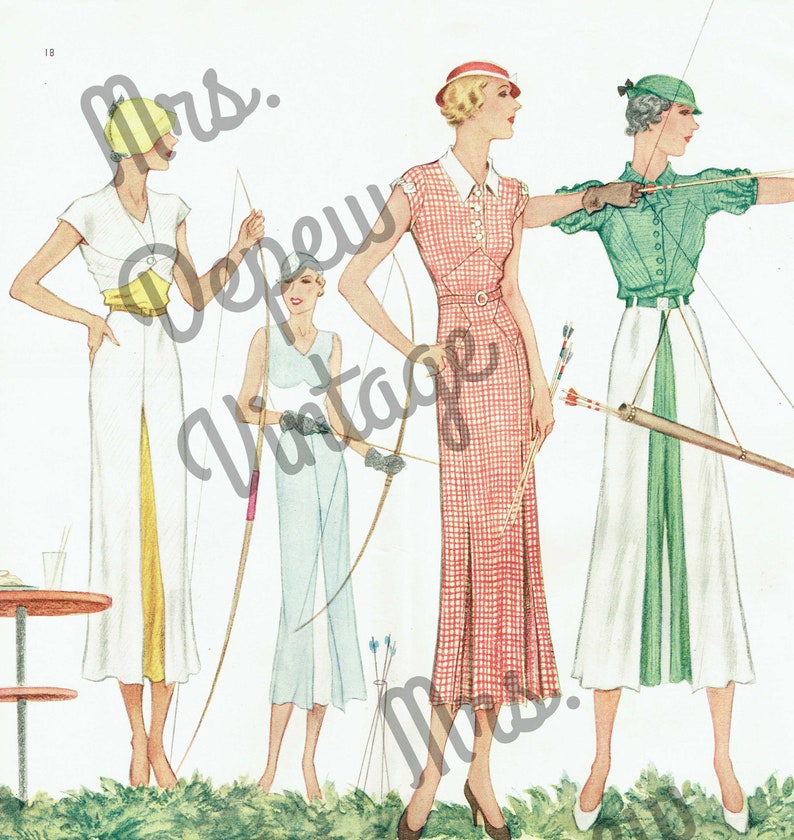 Vintage Sewing Pattern Catalog Mccall Fashion Book Mid-summer - Etsy