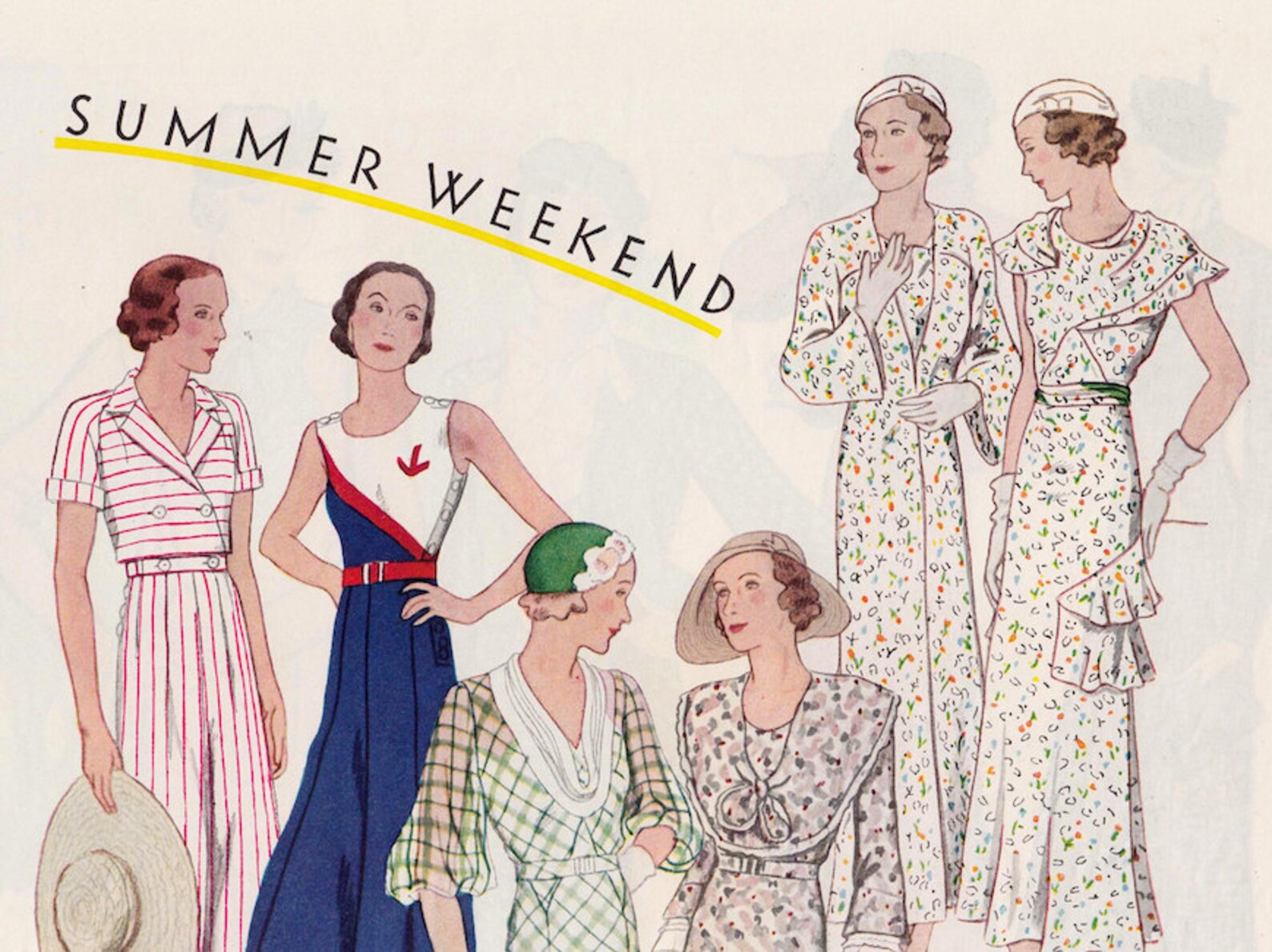 Vintage Sewing Pattern Advertisement Collection Mccall's - Etsy