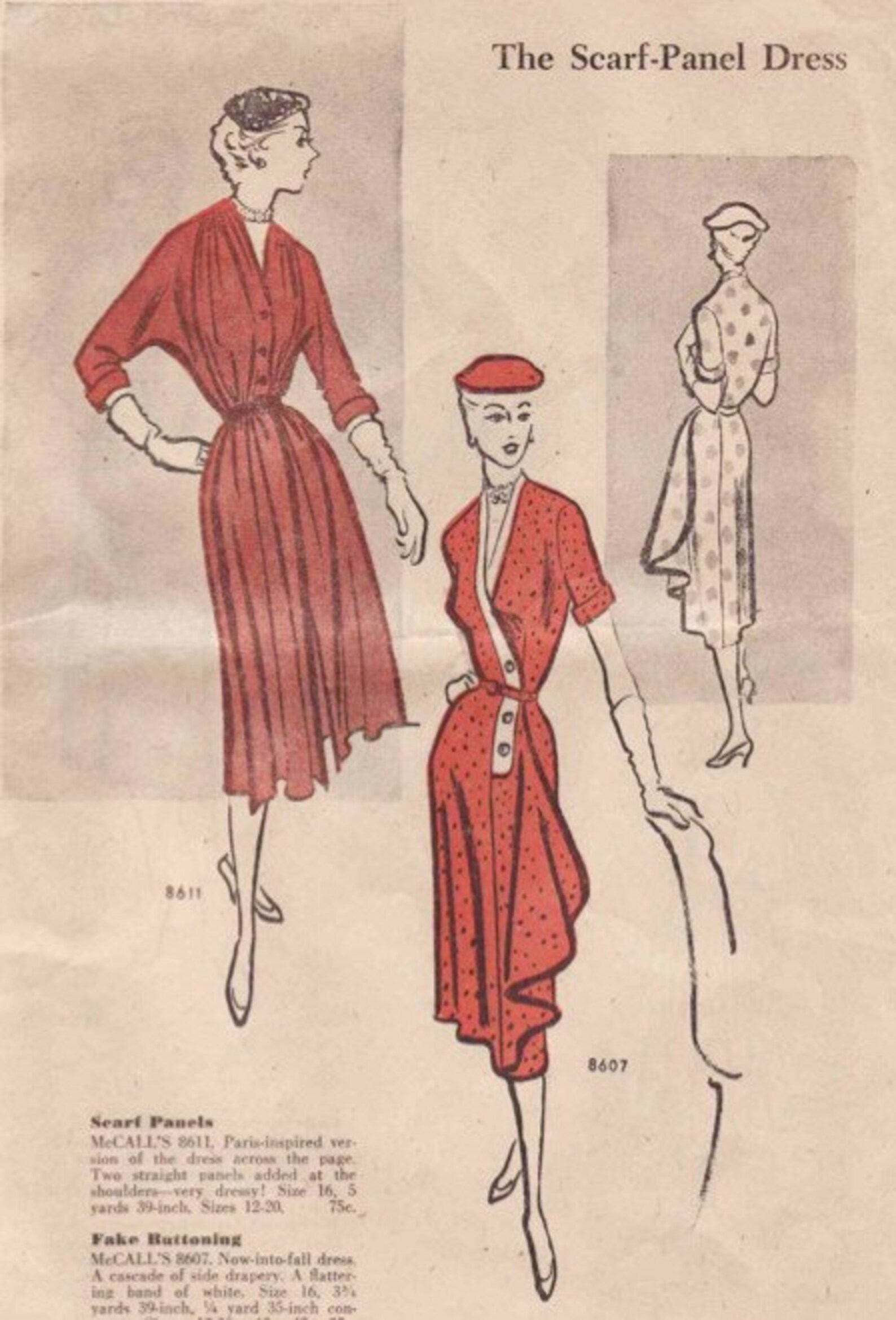 Vintage Pattern Catalog Booklet Mccall's Style News From - Etsy