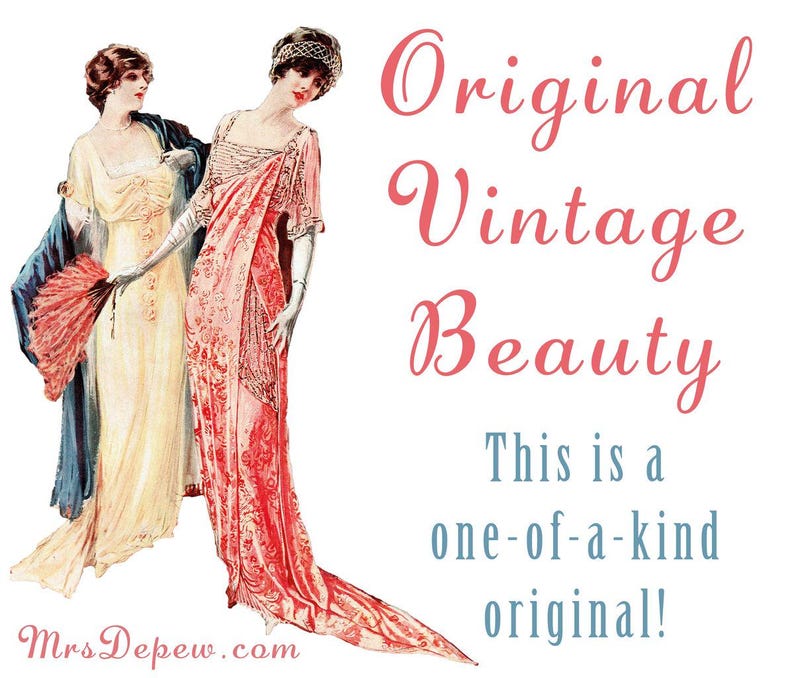 1910 Original Rare Lithograph Rouff Couturier La Mode Pratique French ...