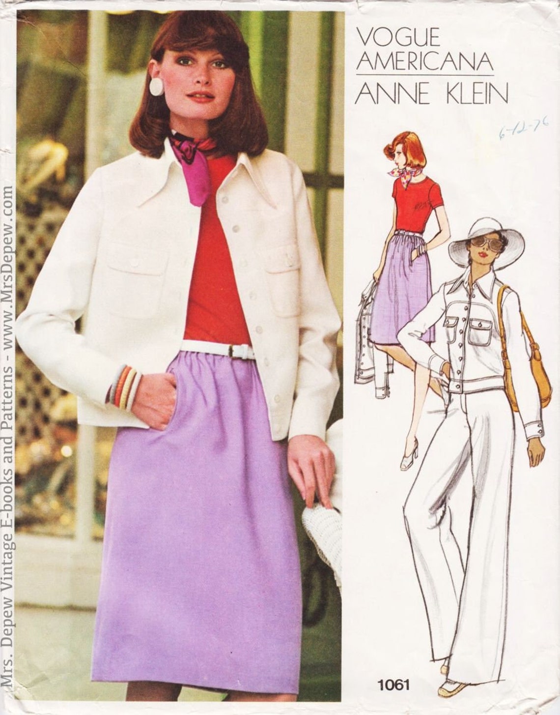 Vintage Sewing Pattern Ladies' Dress Designer Anne Klein | Etsy