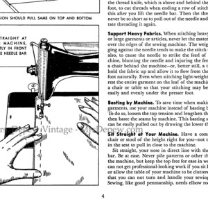 Vintage 1930s Streamline Machine Sewing Circa 1939 Mary Brooks Picken ...