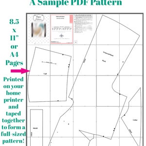 1900s Vintage Sewing Pattern 1908 Ladies' Shirt Waist Blouse 42 Bust ...