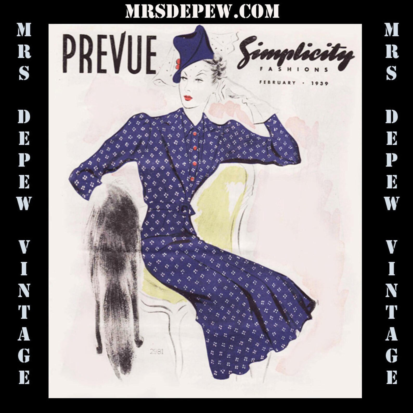 3 Vintage Sewing Pattern Catalogs Simplicity Prevue PDF From | Etsy