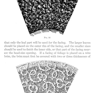 Vintage Woman's Institute Hat-making Book 1920's Millinery Facings ...