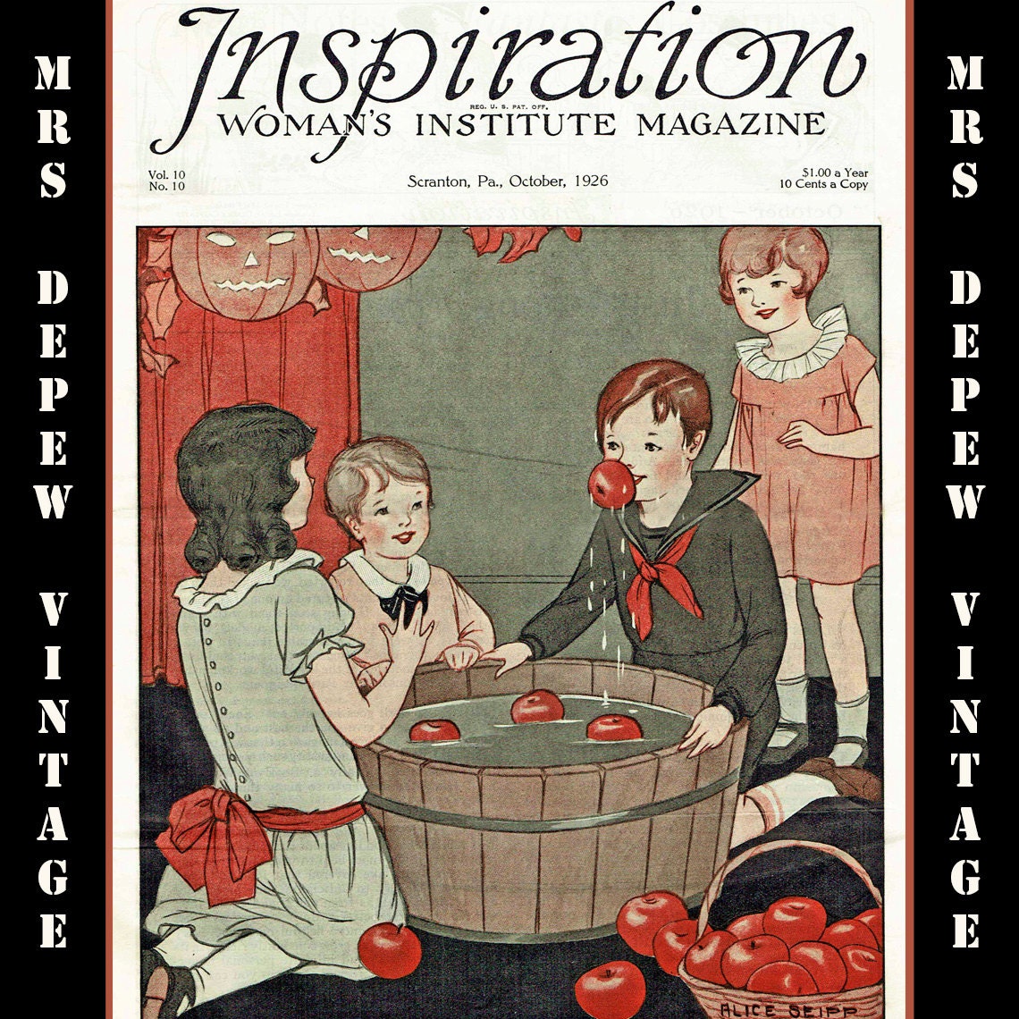 2 Vintage Sewing Magazines October 1925 1926 Inspiration | Etsy