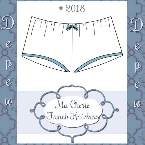 Lingerie Sewing Pattern Ladies' Ma Cherie French Knickers - Etsy
