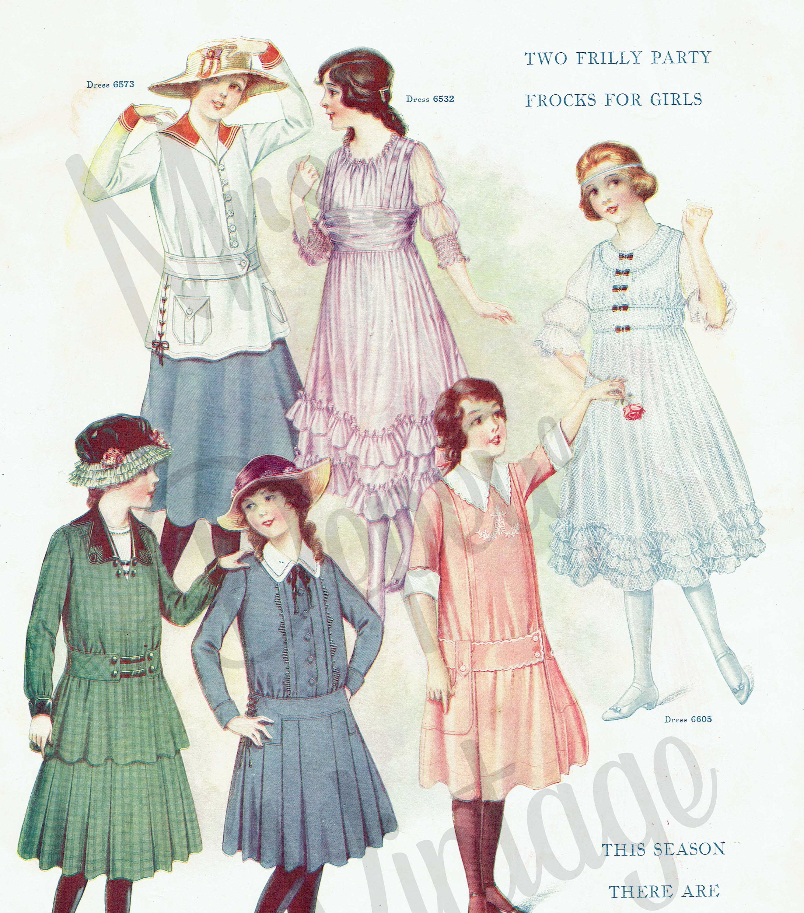 Vintage Large Pattern Catalog Pictorial Review Fashion Book | Etsy