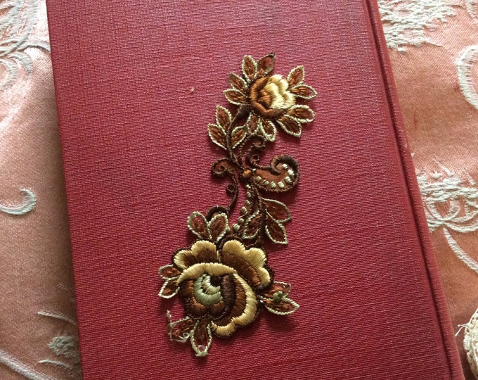 1920's Vintage Silk Notion Applique Flower Piece - Etsy