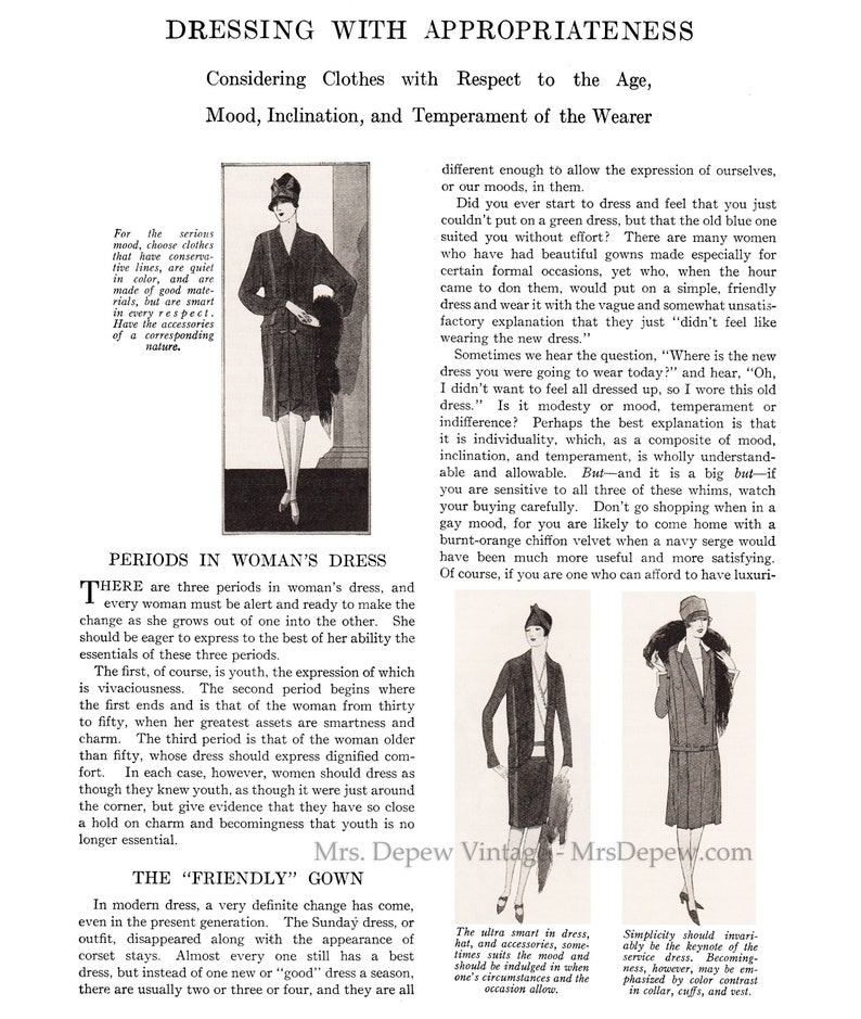 1924 Designing and Planning Clothes by the Woman's Institute 1920s How ...