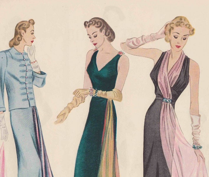 Vintage Large Pattern Catalog Pictorial Review Fashion Book | Etsy