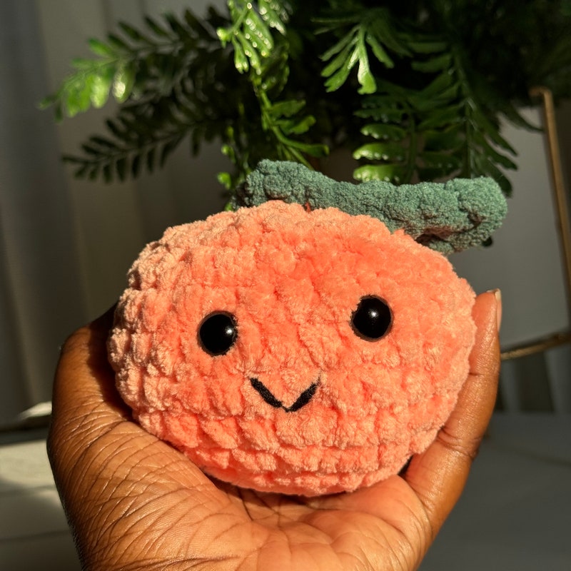 Orange Plushie - Etsy