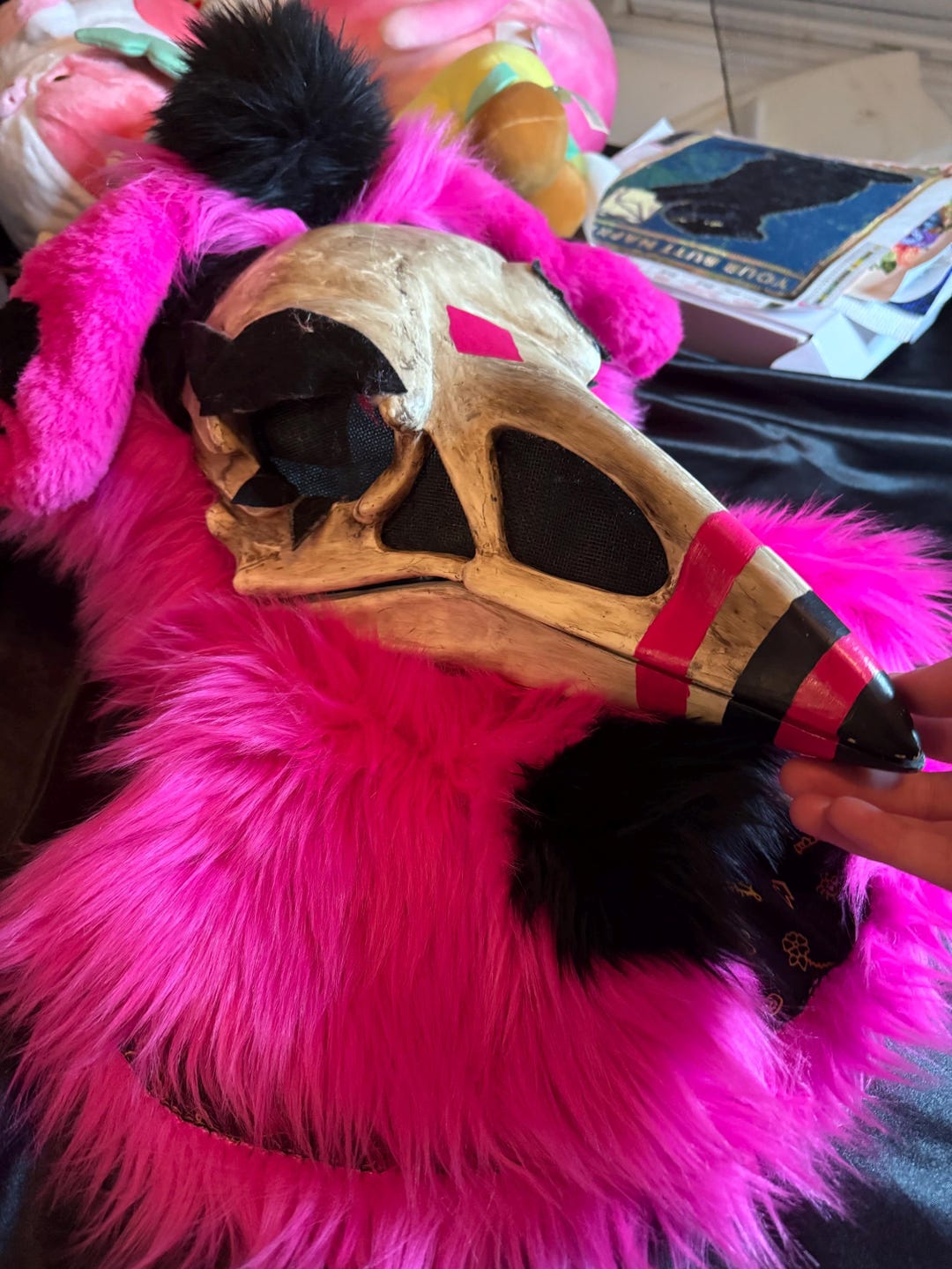 HUGE PRICE DROP!! Fursuit Partial Crow Skull - Etsy