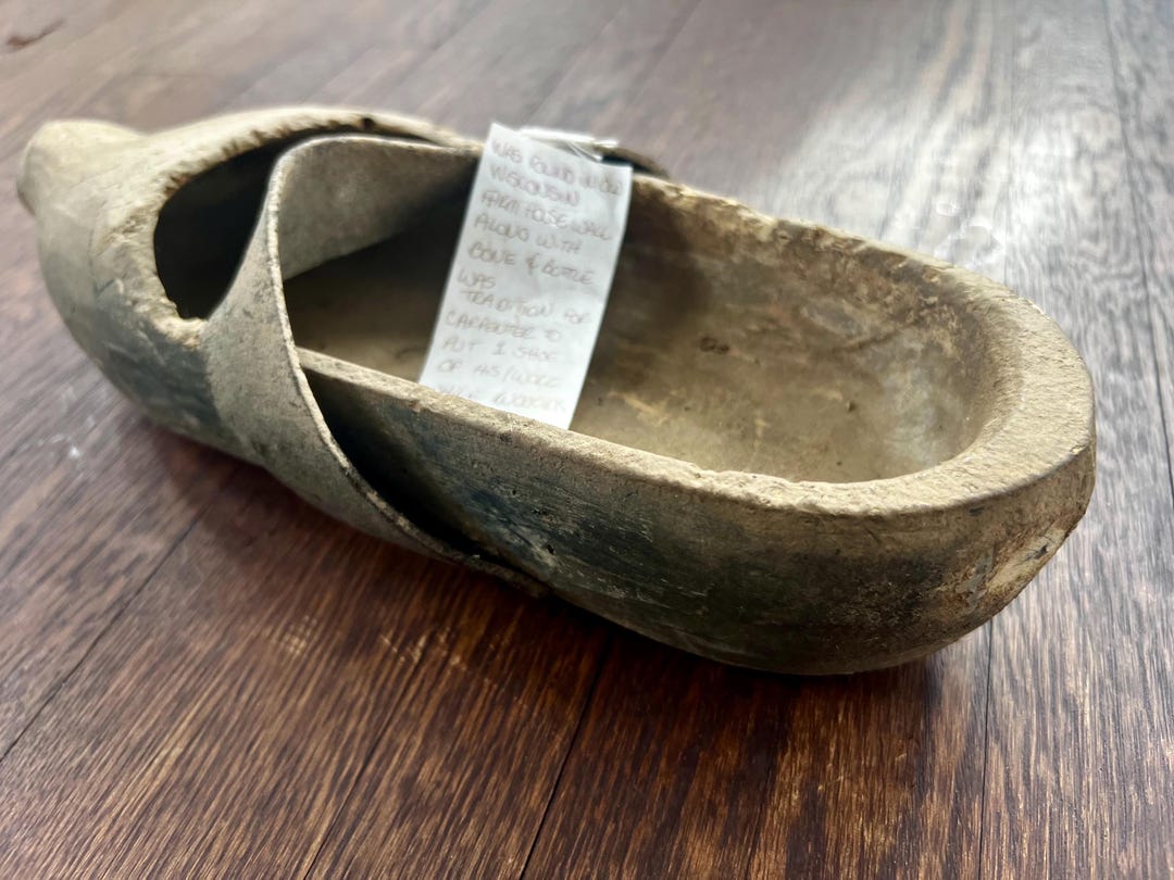 Very Rare Wooden Shoe Found in Old Wisconsin Farmhouse Wall - Etsy