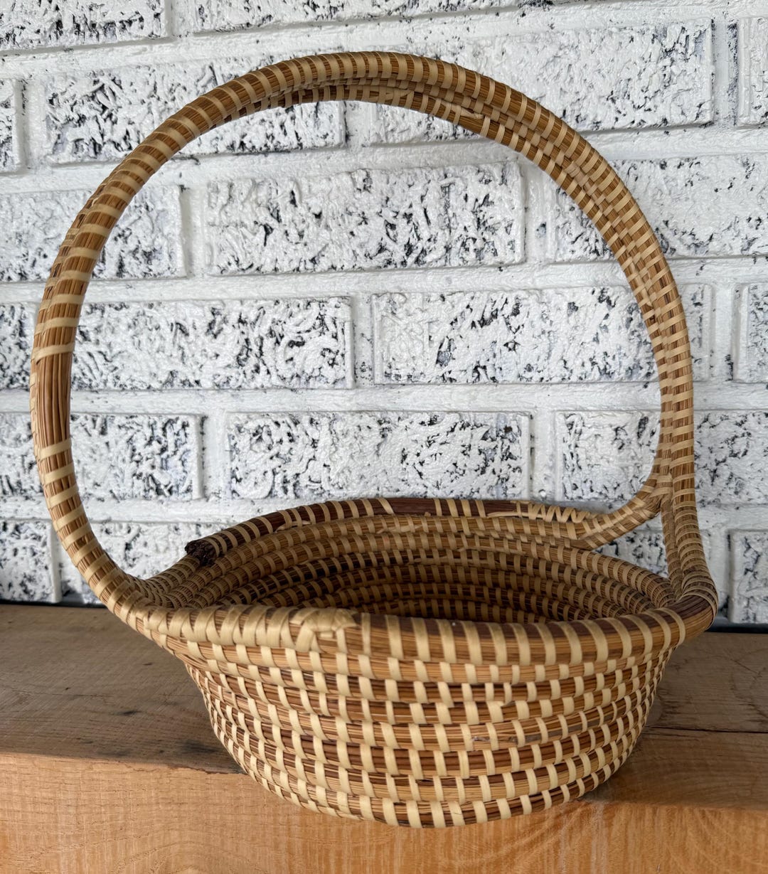 Charleston South Carolina Sweetgrass GULLAH Handmade Round Cross Handle ...