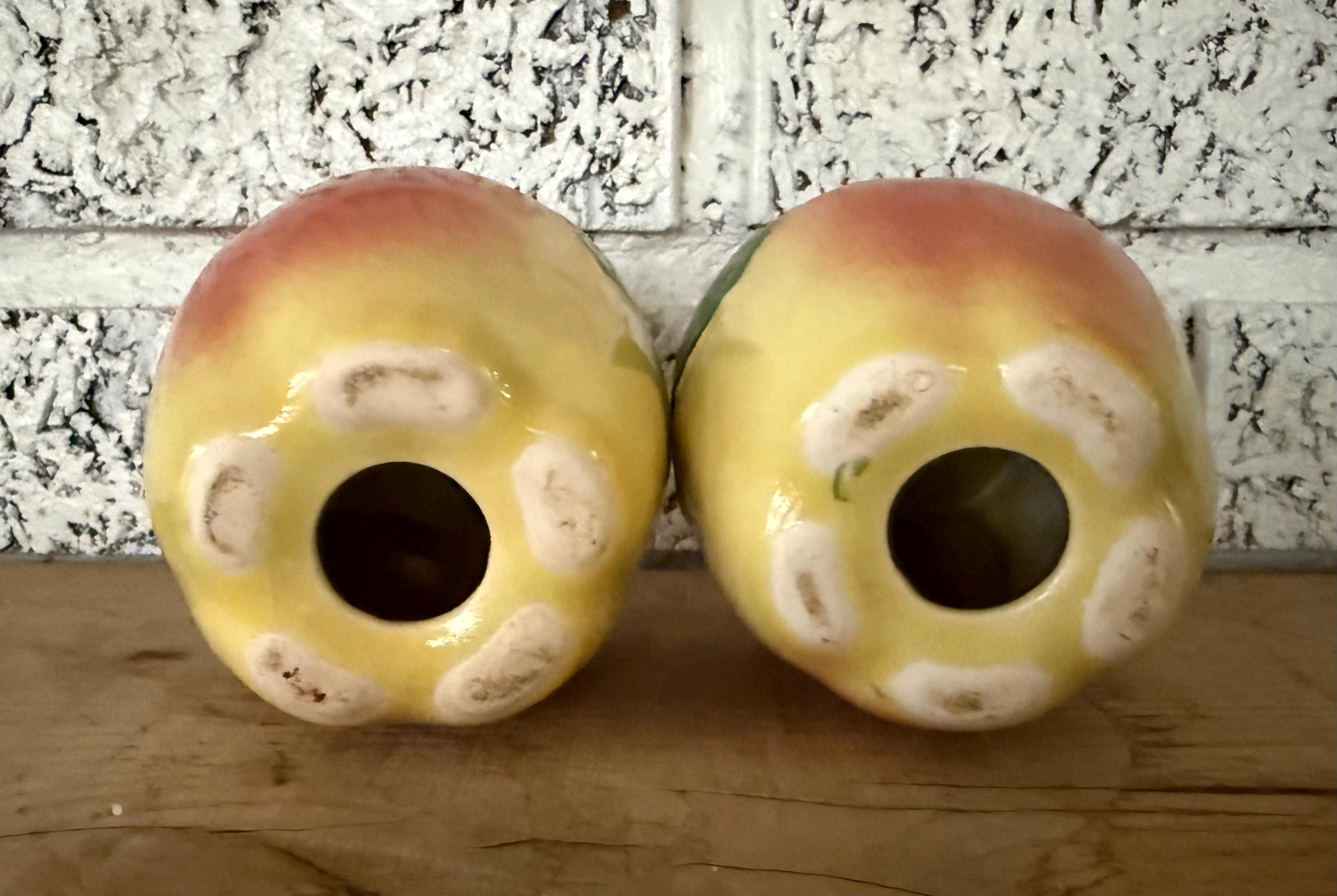 Vintage Hull Apple Salt and Pepper Shakers - Etsy