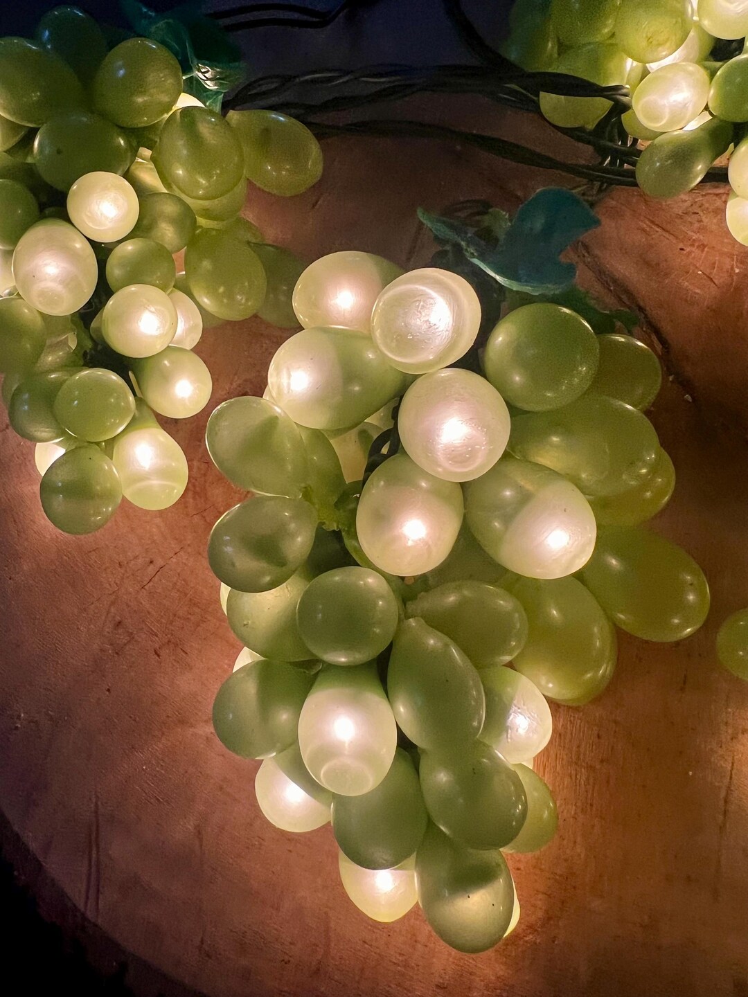 String of 5 Grape Cluster Lights - Etsy