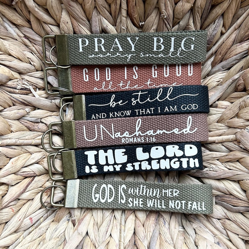 Christian Small Keychain - Etsy