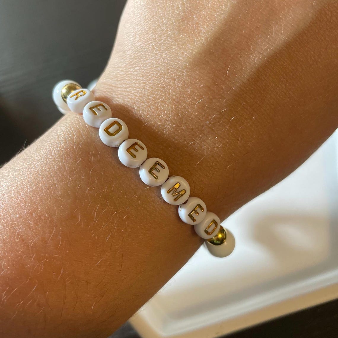 Beaded Redeemed Bracelet - Etsy