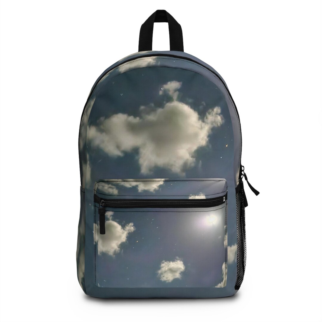 Unique Bookbag, Fluffy Clouds Backpack, Back to School Accessory - Etsy