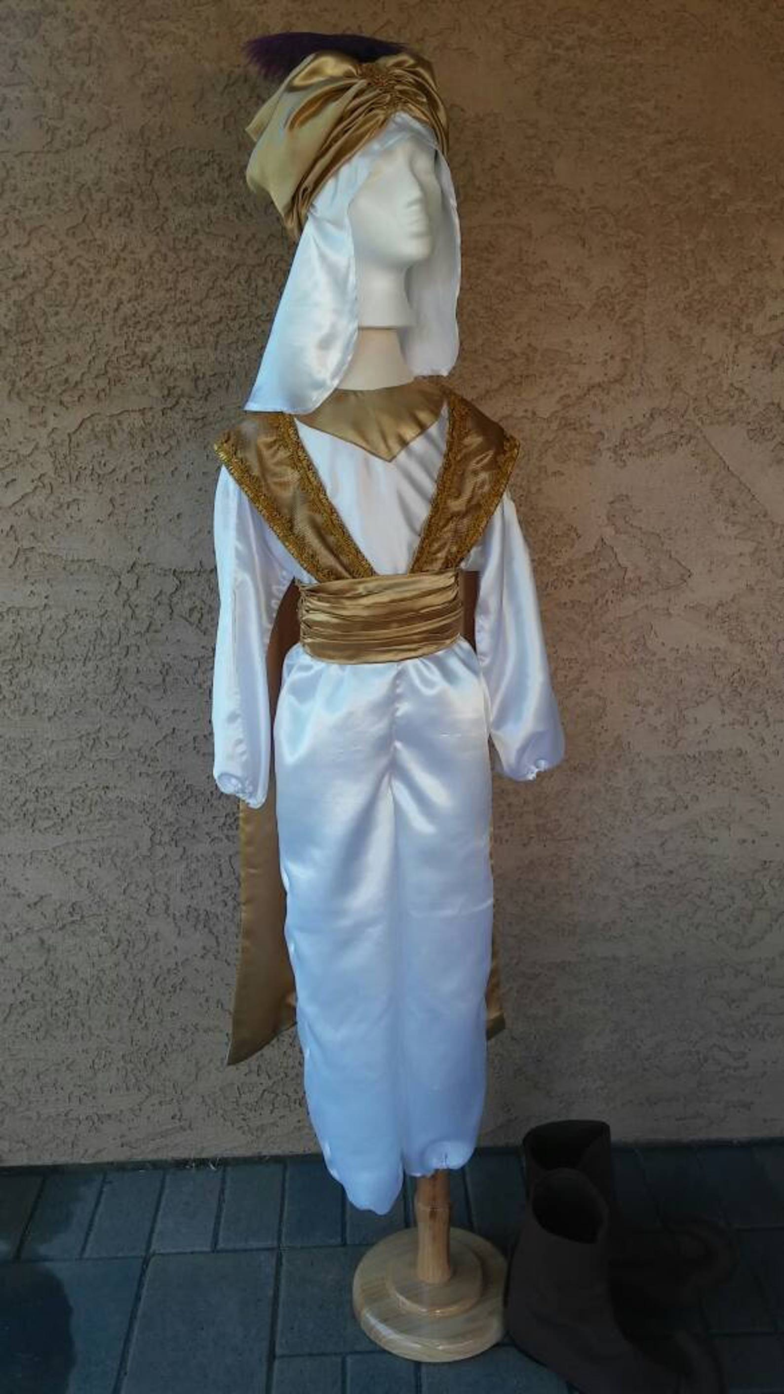 PRINCE ALI Size 6 Costume From Aladdin Custom Made to Order - Etsy