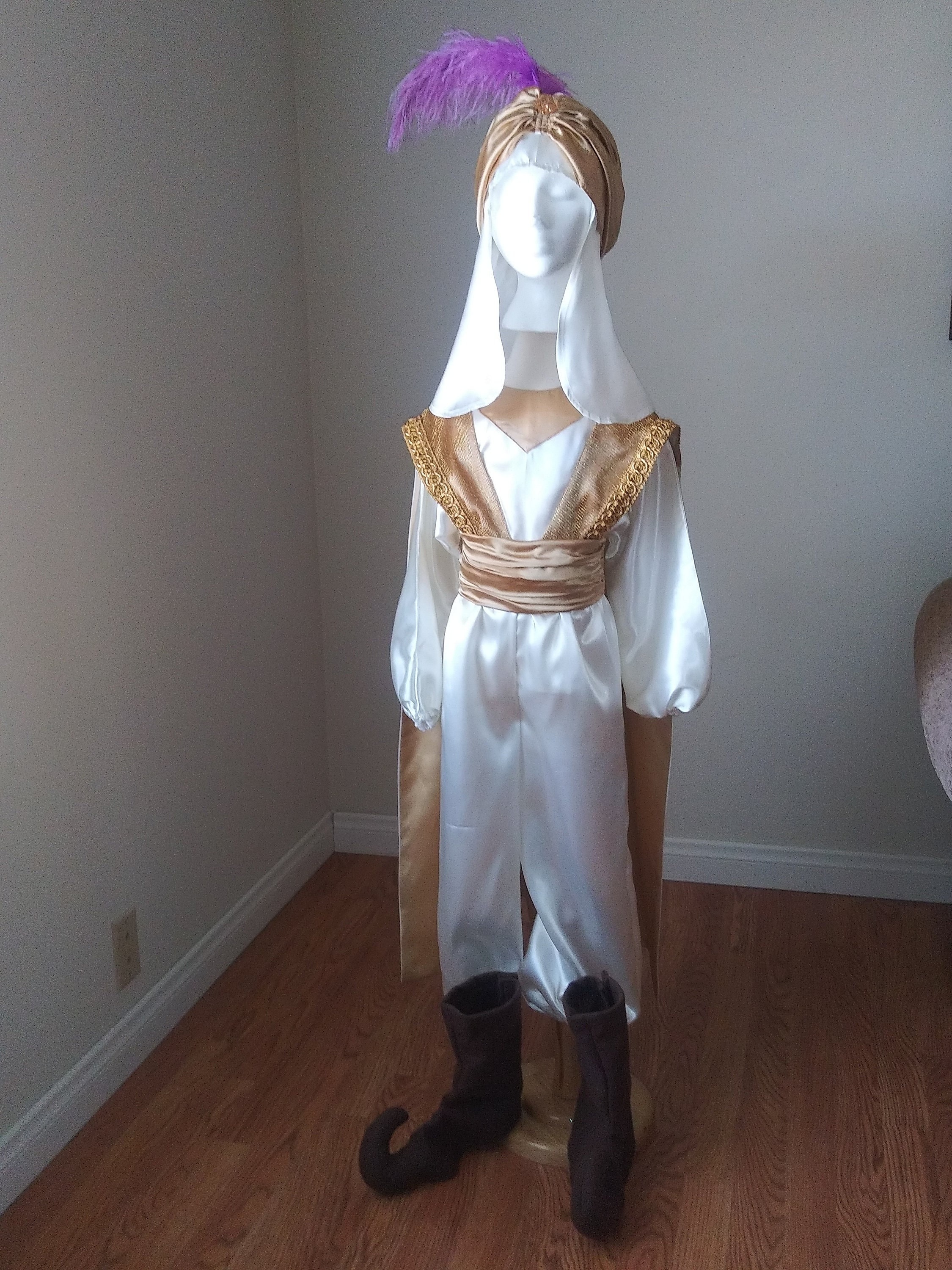 PRINCE ALI Size 3 From Aladdin Custom Handmade Costume custom Made to ...