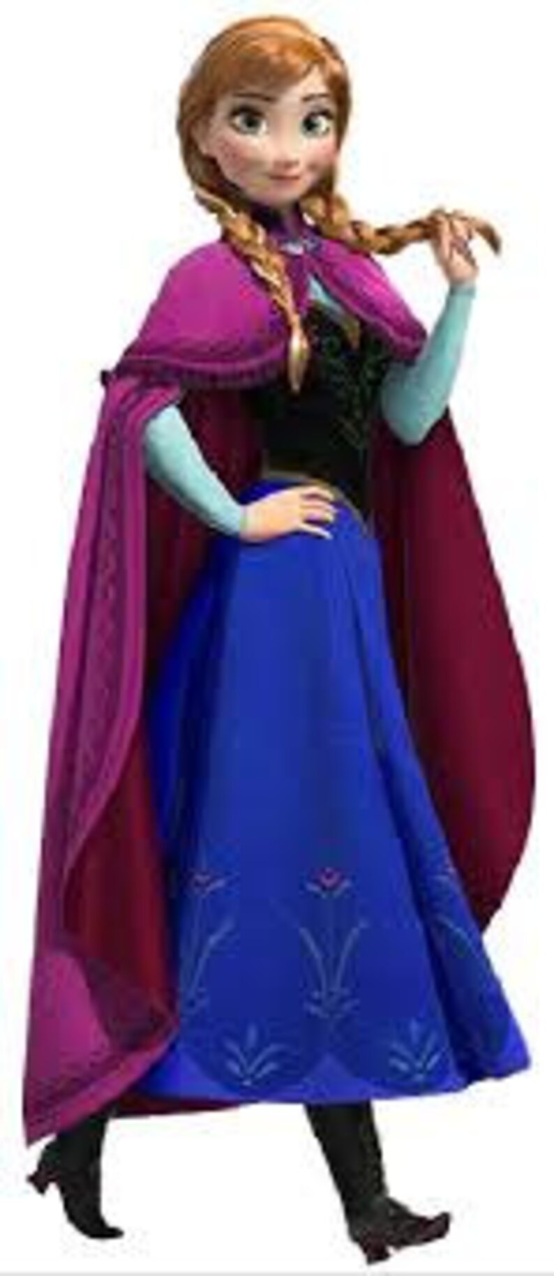 ANNA'S CAPE Size 4T From FROZEN -custom Handmade to Order - Now With ...
