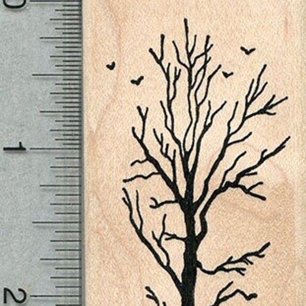 Bare Tree Stamp - Etsy