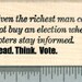 Voting Rubber Stamp Stay Informed Read Think Vote G30624 | Etsy