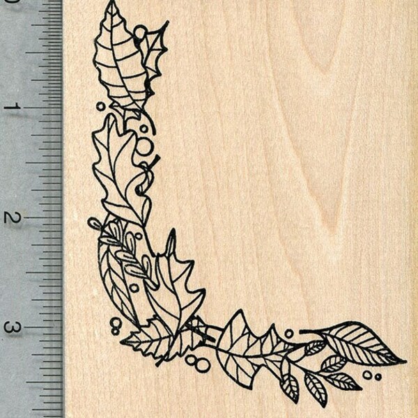 Autumn Leaf Stamp - Etsy