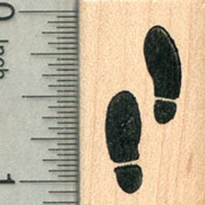 Footprint Stamp - Etsy
