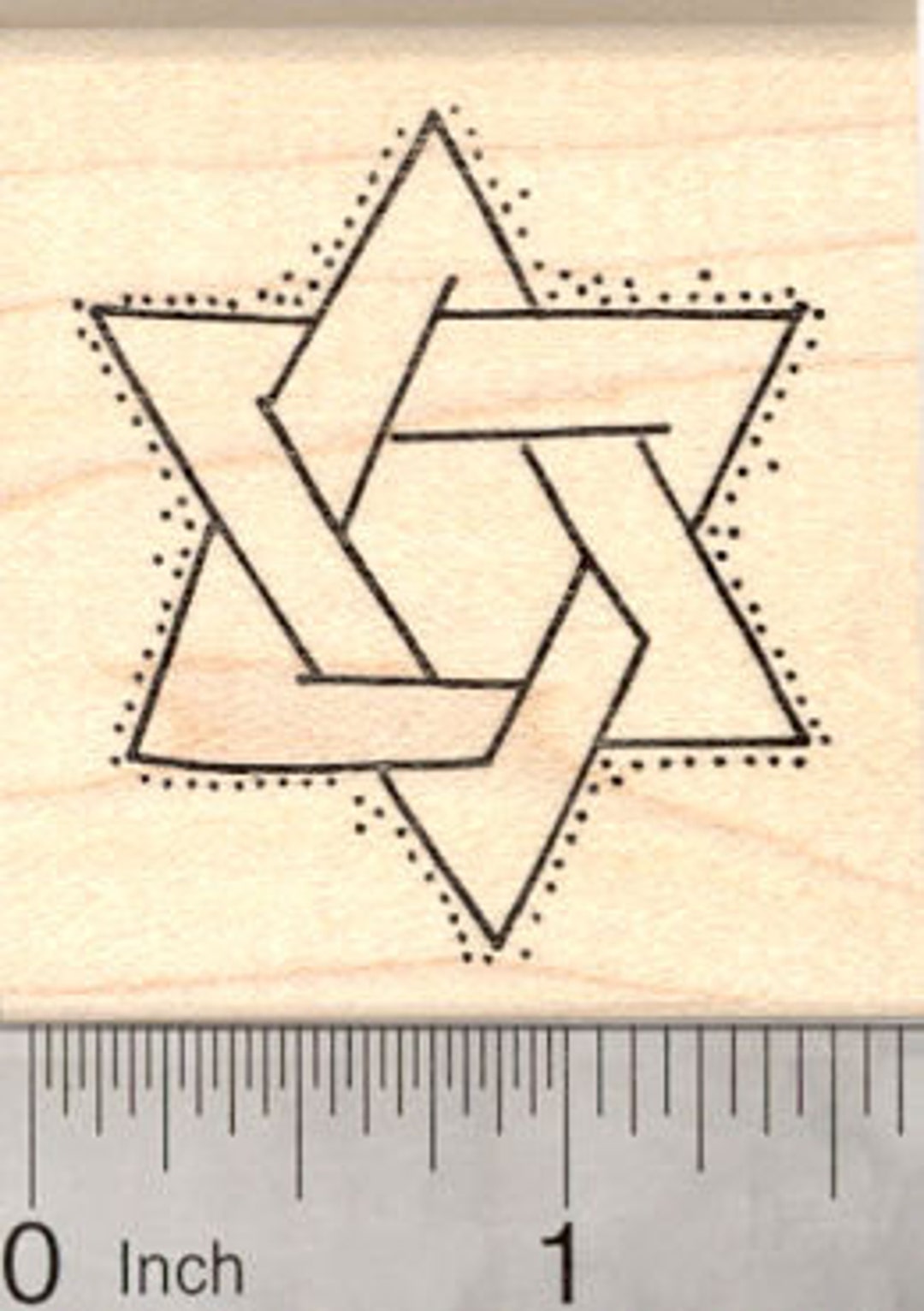 Star of David Rubber Stamp, Hanukkah, Chanukah, Jewish Holiday E26504 ...