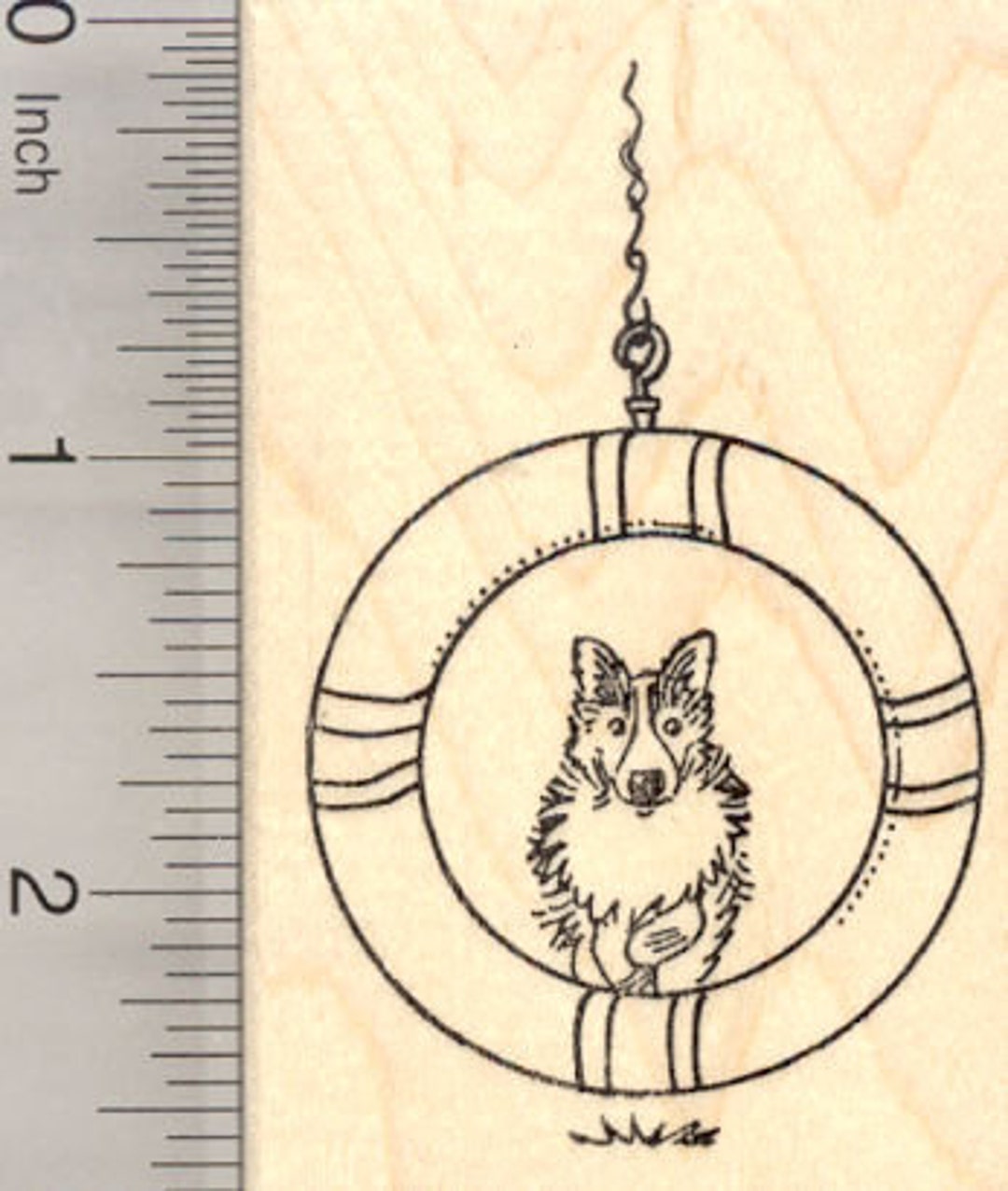 Dog Agility Rubber Stamp, Border Collie Jump J28531 Wood Mounted - Etsy