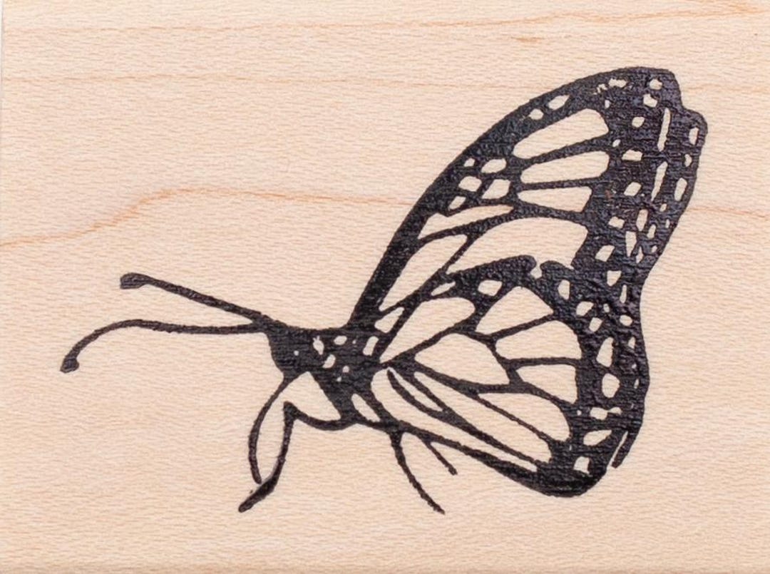 Monarch Butterfly Rubber Stamp D38909 Wood Mounted - Etsy