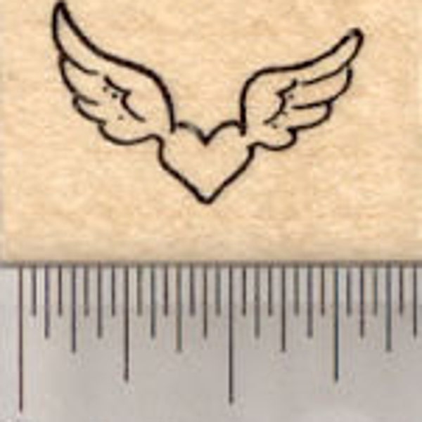 Heart Rubber Stamp - Etsy