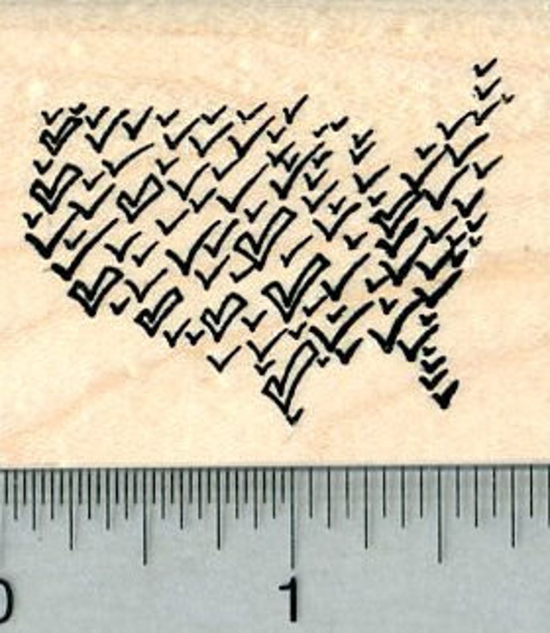 Election Rubber Stamp, United States of America Voting, Votes G32020 ...