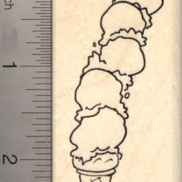 Ice Cream Stamp - Etsy