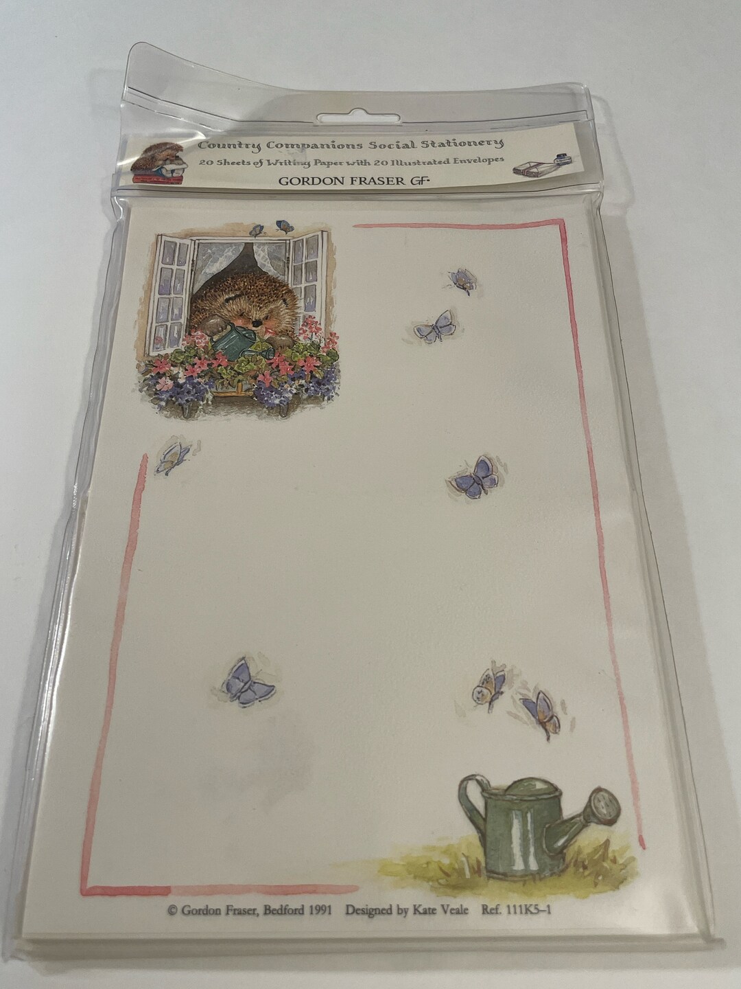 Vintage 1991 Gordon Fraser Country Companions Social Stationery 20 ...
