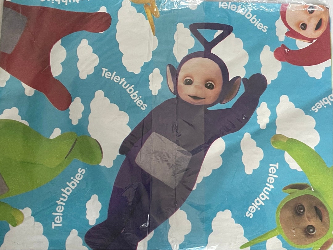 Vintage American Greetings Teletubbies Gift Wrap One Sheet 8.3 Sq Ft - Etsy