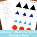 Montessori Geometric Solids 3 Part Cards PDF Montessori Cards ...