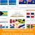 Montessori Flags of North America Nomenclature Cards & Puzzle Maps ...