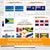 Montessori Flags of North America Nomenclature Cards & Puzzle Maps ...