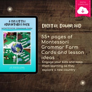 Montessori Grammar Farm: Naming Activity Cards (PDF) - Etsy